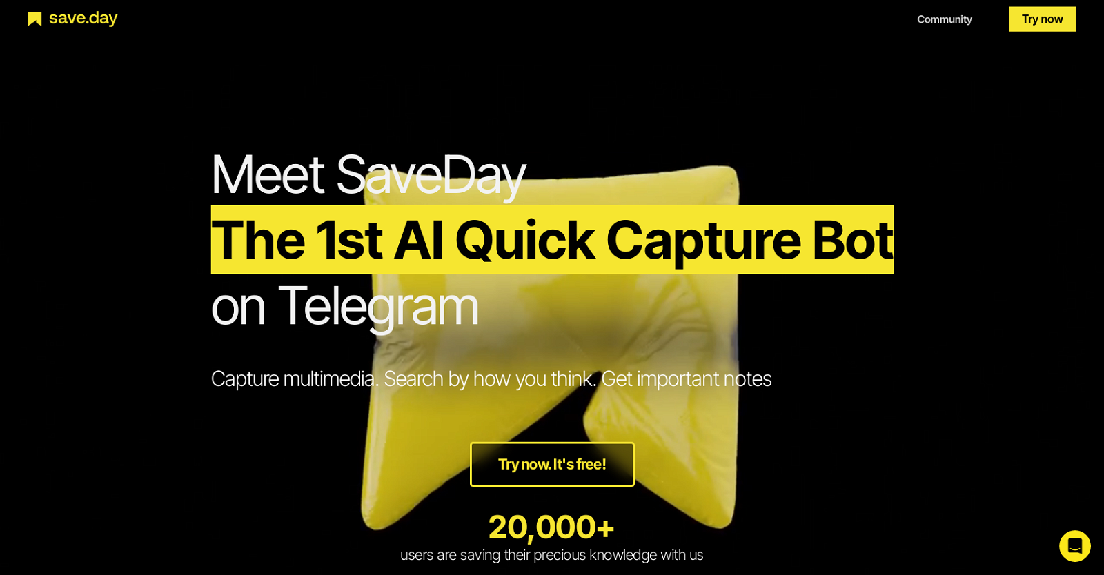 SaveDay: El bot de Telegram con inteligencia artificial para organizar – Yeswelab