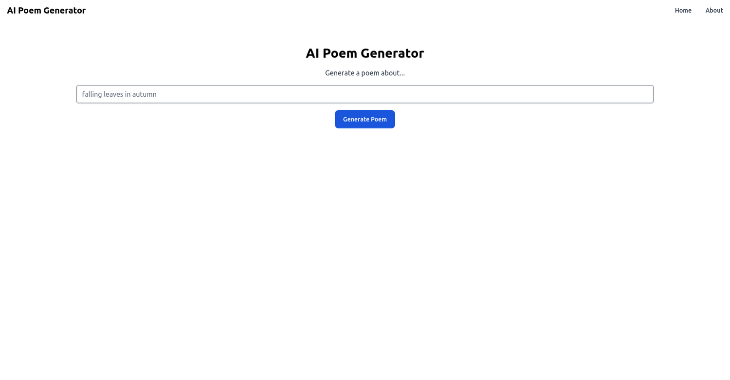 AI Poem Generator - Crea poemas rimados únicos con inteligencia artifi ...