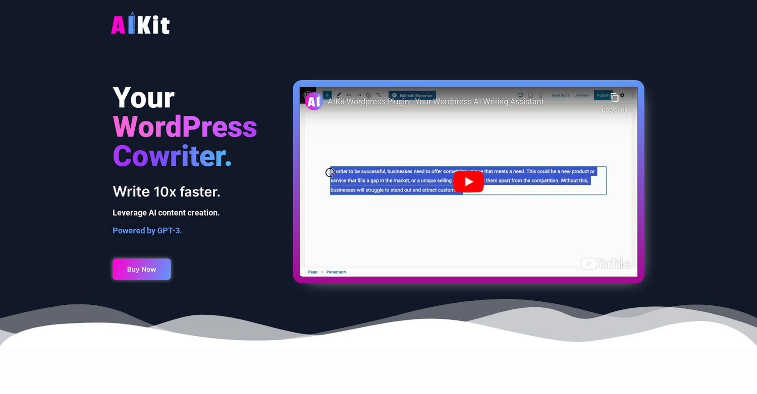 ¿Necesitas ayuda para escribir contenido? ¡AIKit te lo pone fácil! – Yeswelab