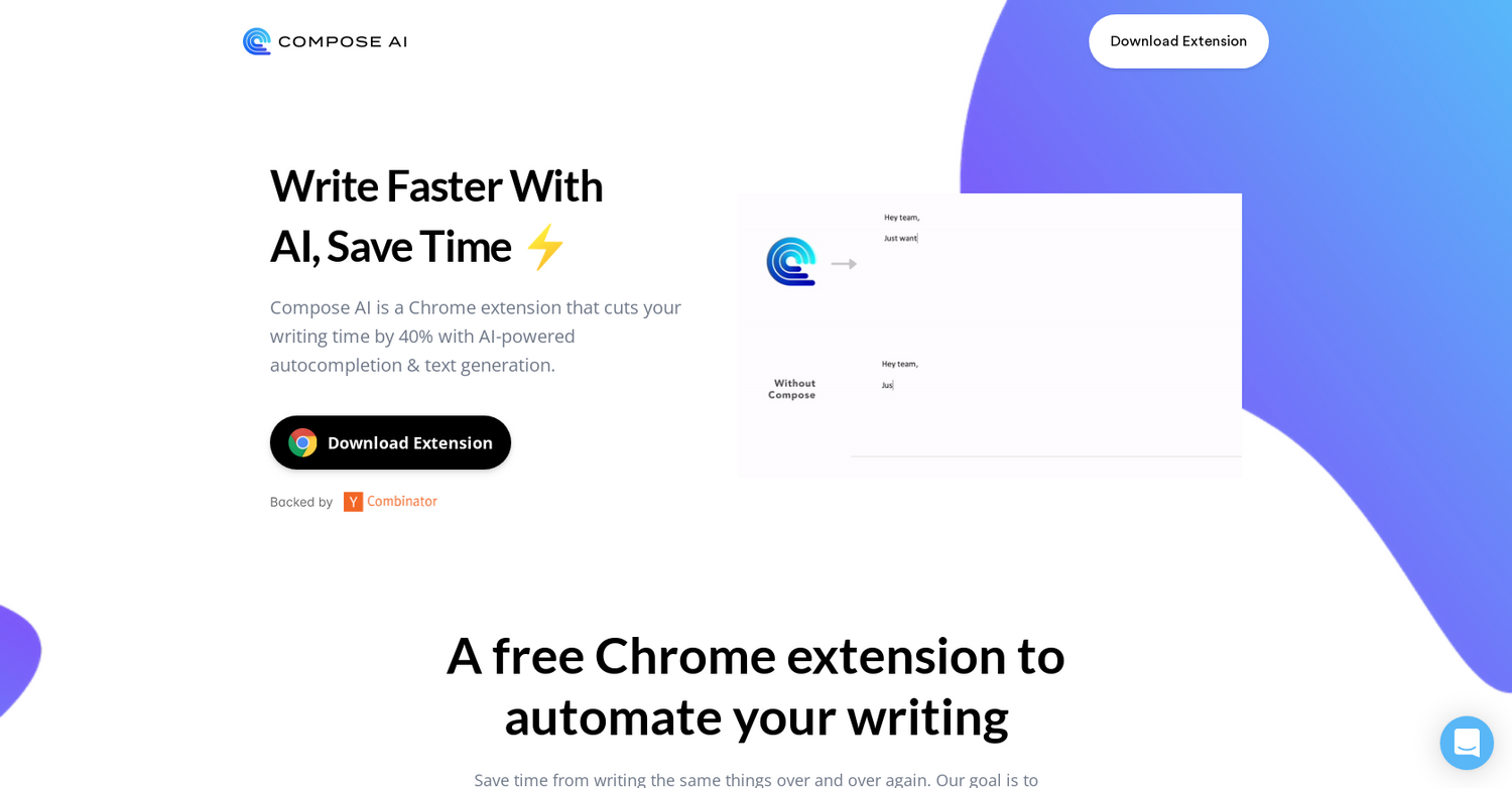 Automatiza tu escritura con Compose AI, la extensión gratuita de Chrom ...
