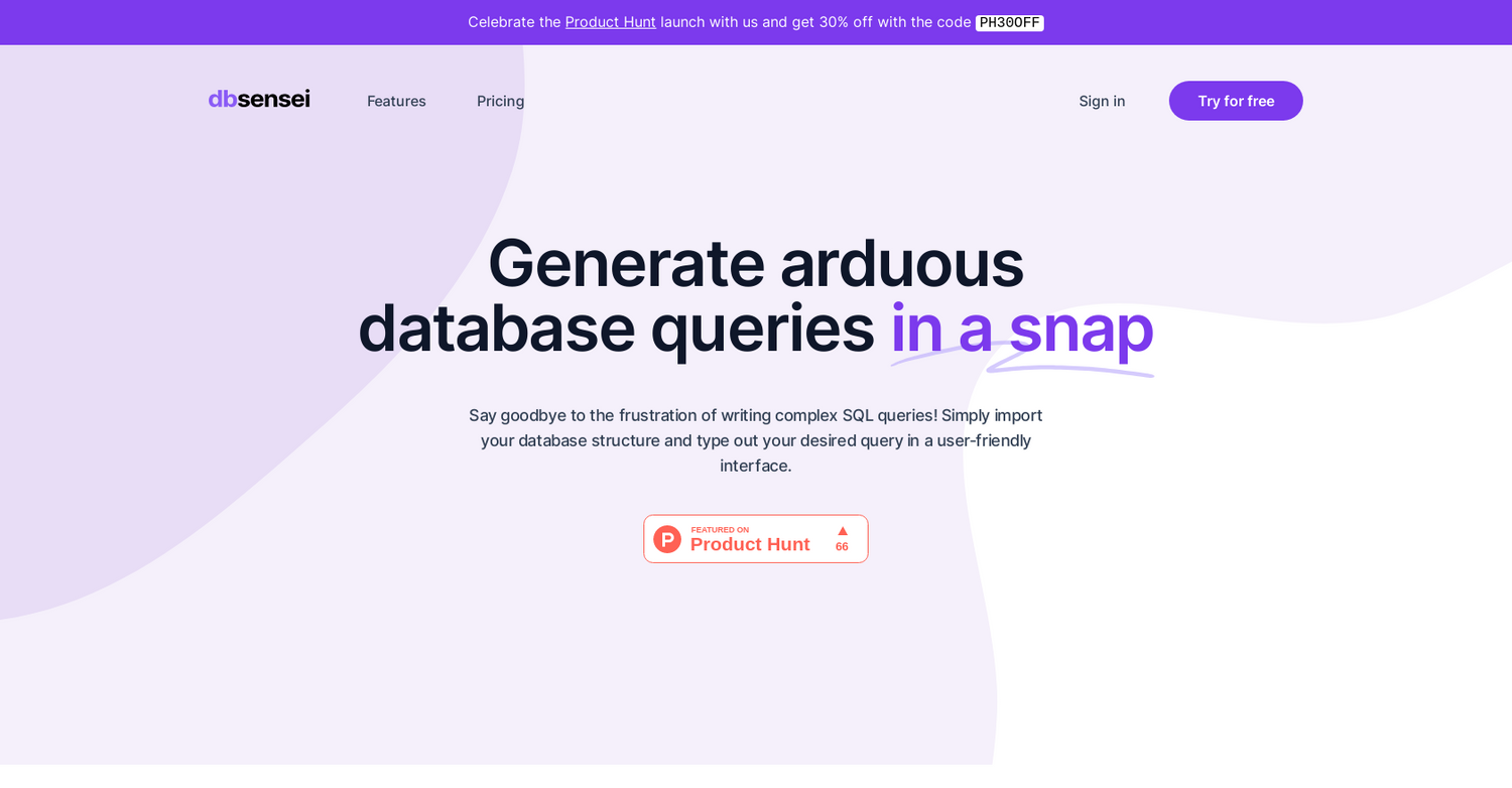 DB Sensei: Generador y optimizador de consultas de base de datos impul ...