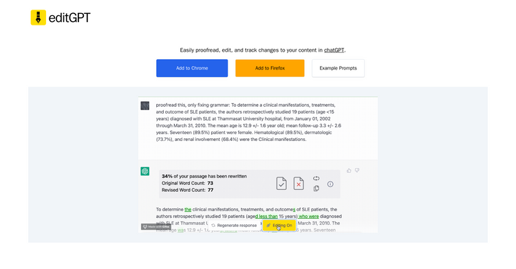 editGPT: la herramienta de inteligencia artificial para editar y corre – Yeswelab