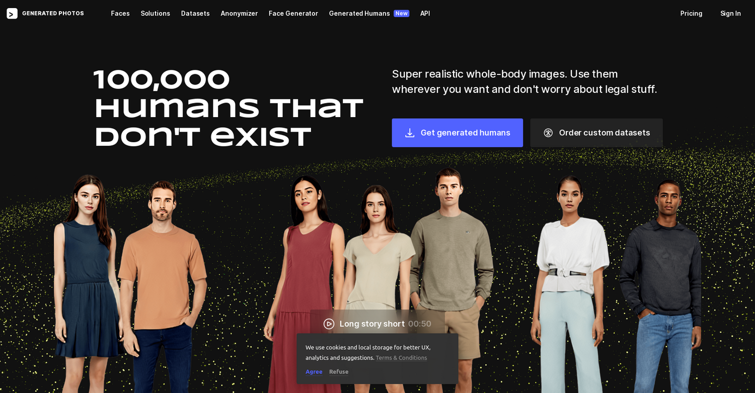 Generated Photos - Crea imágenes realistas con inteligencia artificial ...