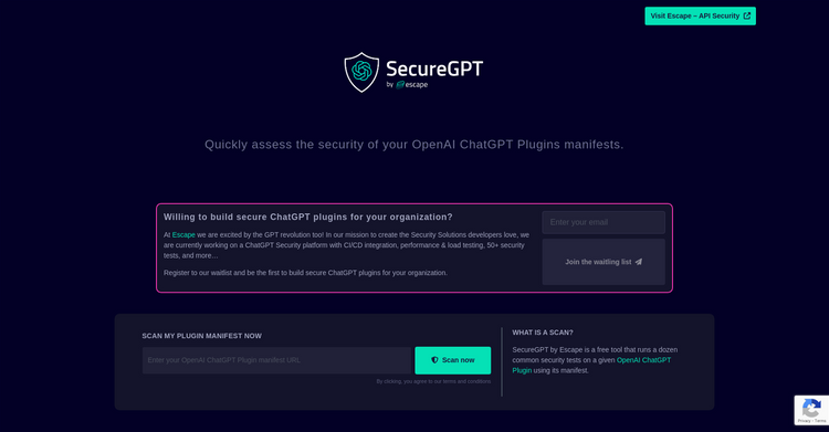 SecureGPT - Herramienta de seguridad para ChatGPT Plugins – Yeswelab
