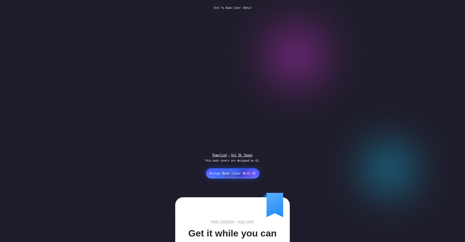 Crea portadas de libros con IA - Text to Book Cover (Beta) – Yeswelab