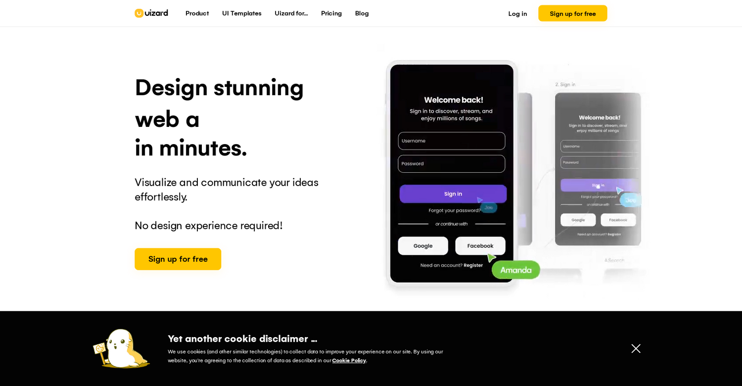 Diseño de UI fácil y rápido con Uizard, la herramienta de inteligencia ...